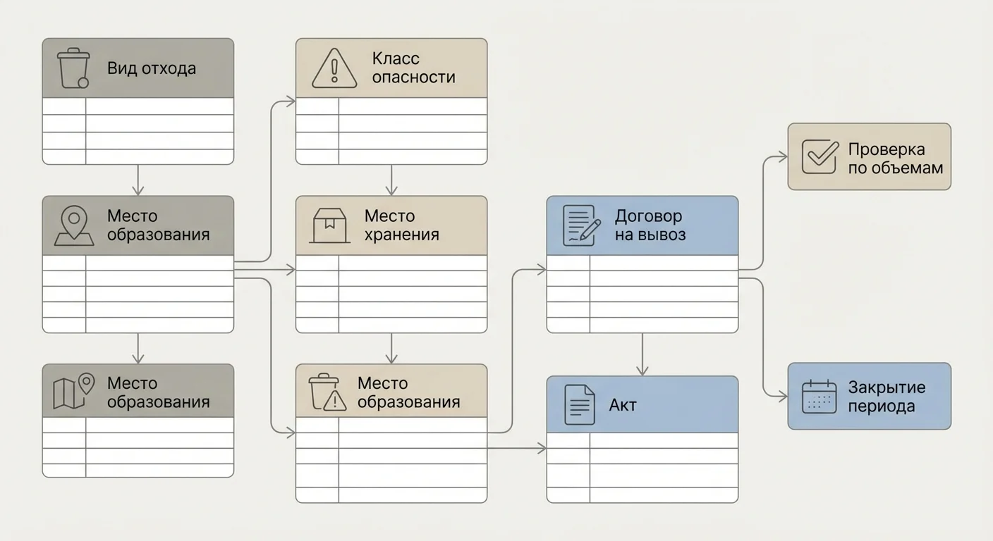 Waste accounting and environmental reporting: data model | GSE